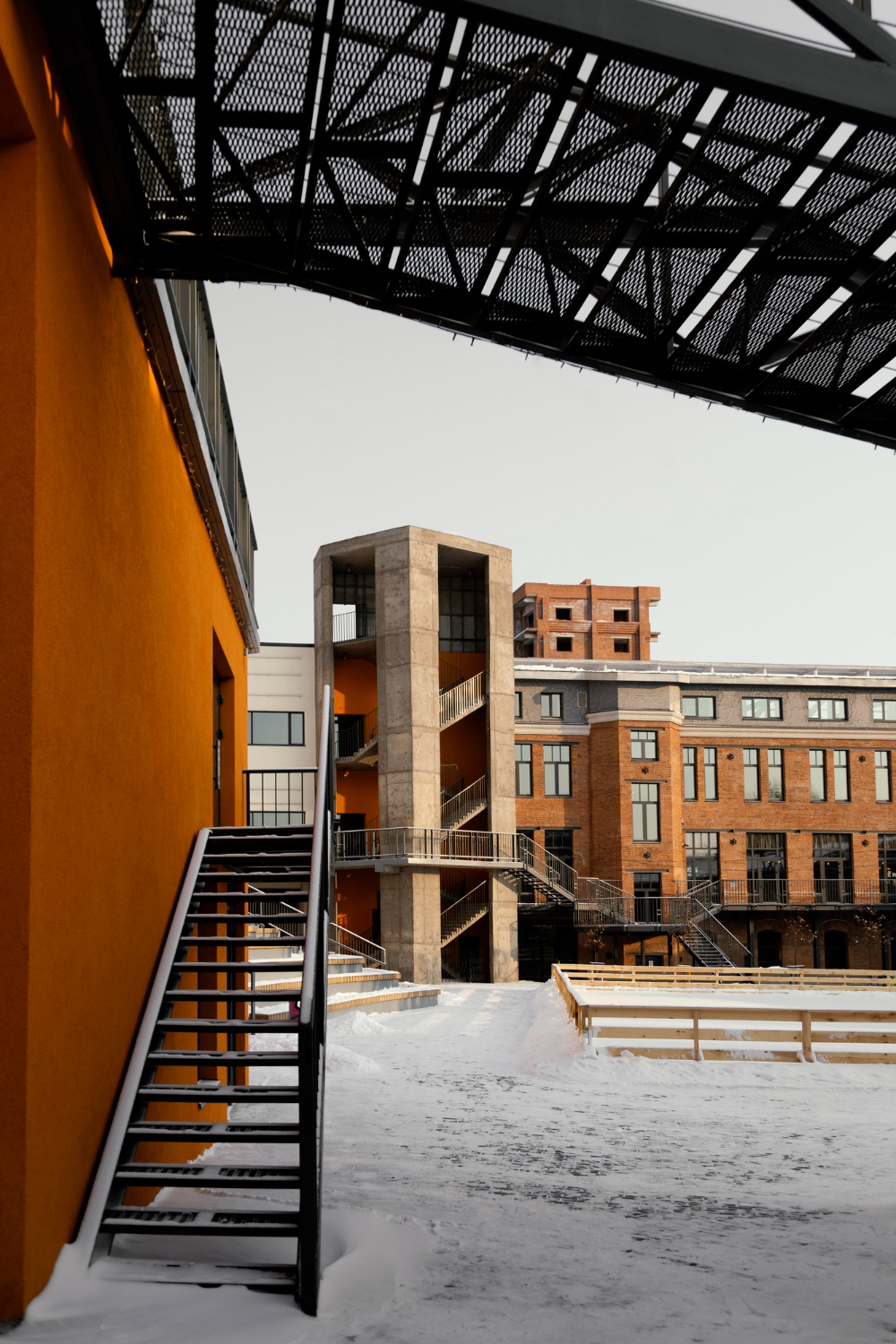 Exterior Commercial Railings | Durable Solutions | PMF II