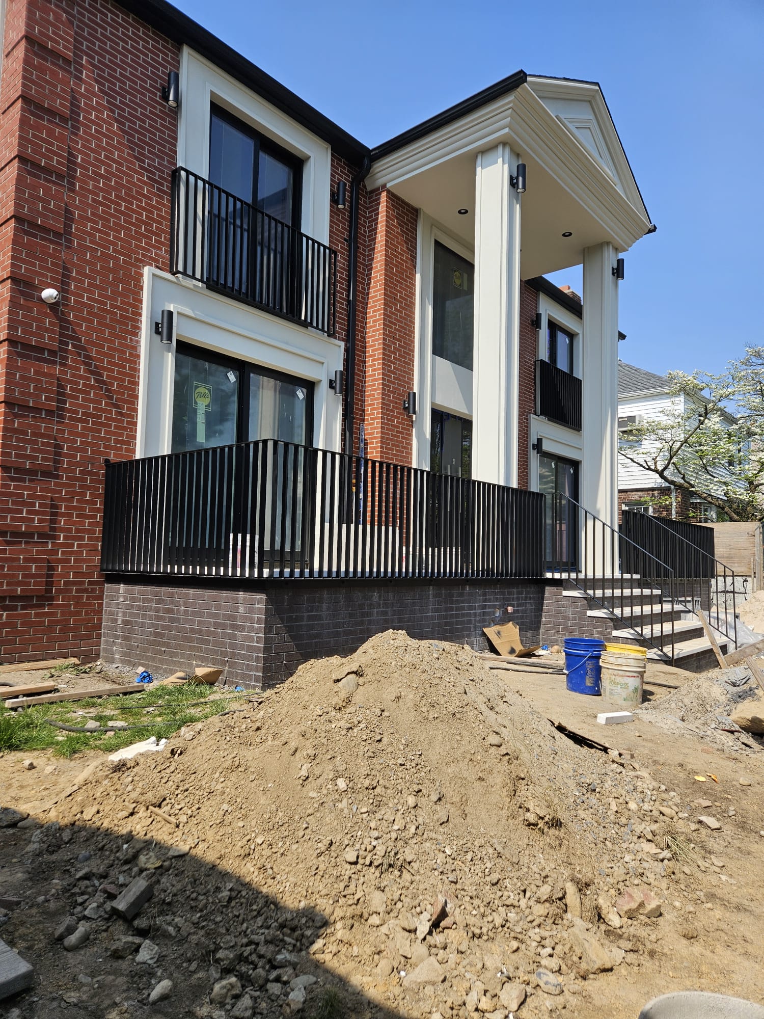 Exterior Custom Railings | PMFII Iron Works